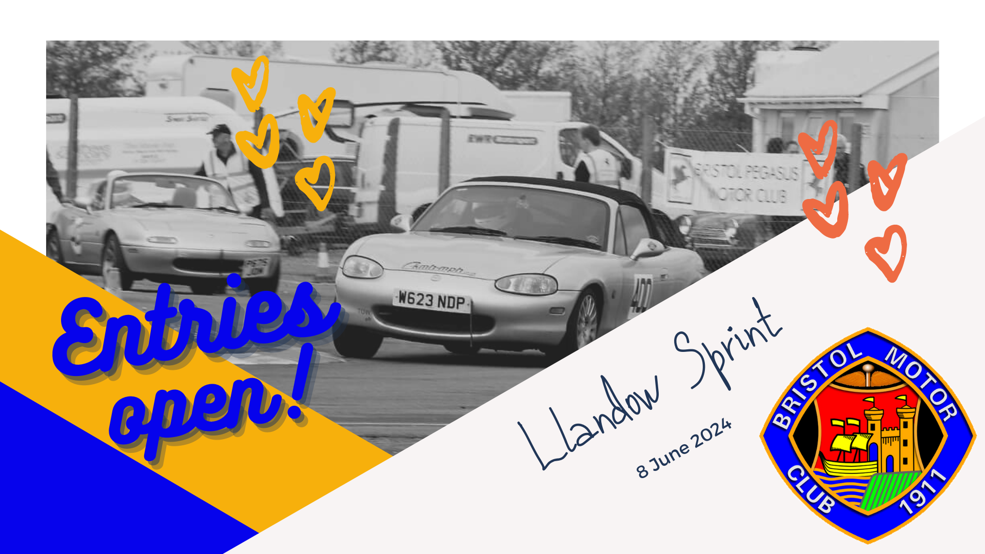 2024 June Llandow Sprint Entries Open | Bristol Motor Club